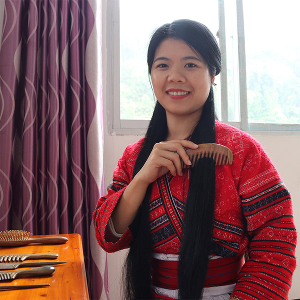 Buy Wooden Fine Tooth Pocket Comb | Yao Secret