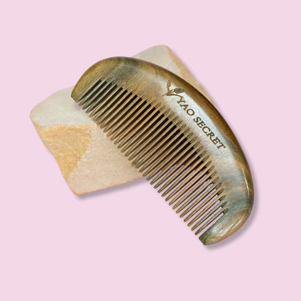 Buy Wooden Fine Tooth Pocket Comb | Yao Secret